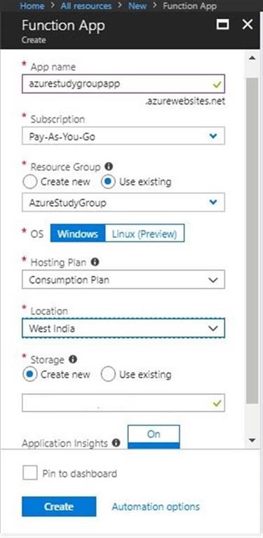 Azure Functions Integrating Luis Application With Azure Function Apps To Predict Intent In 