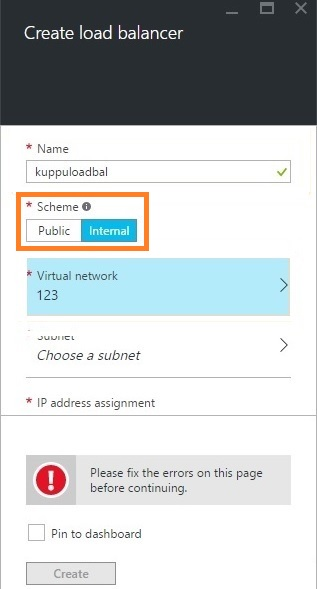 Azure Load Balancer Create An Internal Load Balancer Part One