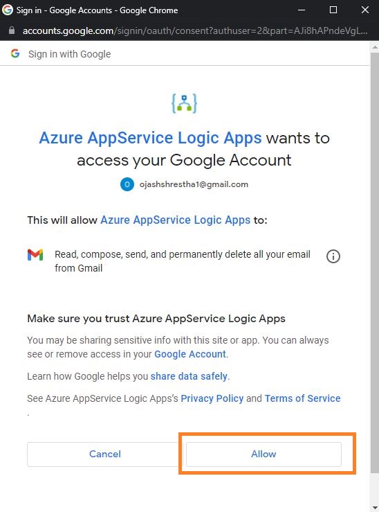 Azure Logic App - Automatically Send Email With RSS Feed Trigger