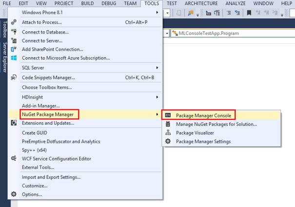 Azure Machine Learning Client And Server Applications