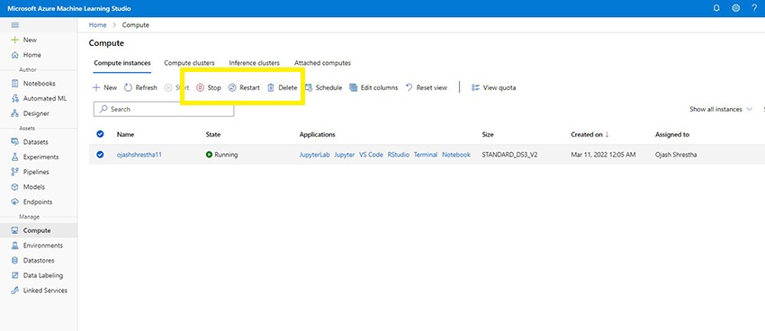 Azure Machine Learning - Create Compute Instance And Compute Cluster Azure Machine Learning - Create Compute Instance And Compute Cluster
