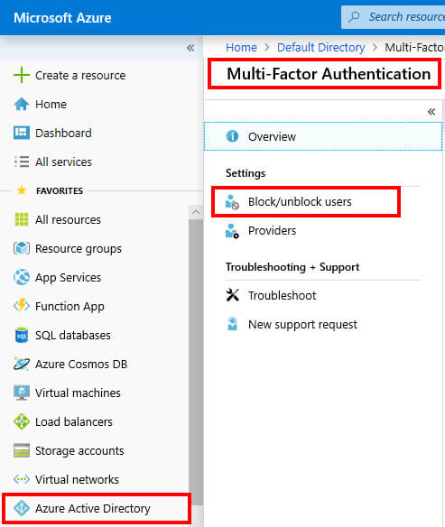 Azure Multi-Factor Authentication For Users
