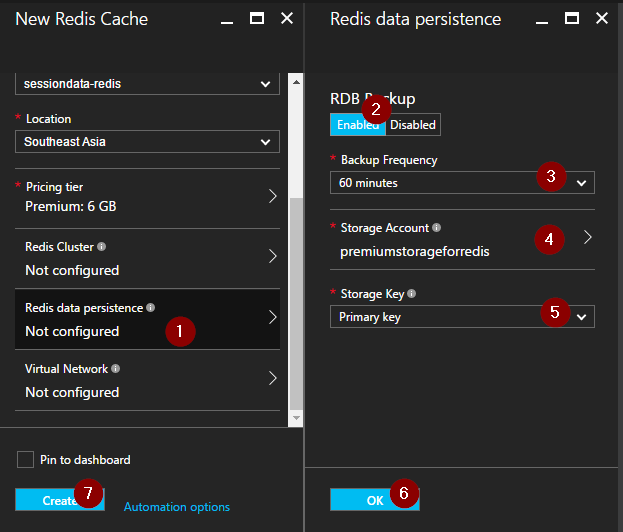 Azure Redis Cache Configure Data Persistence Azure Redis Cache Configure Data Persistence