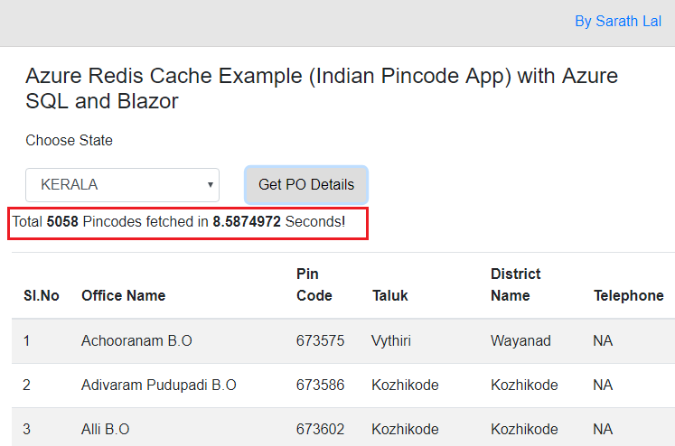 Azure Redis Cache With Azure SQL In Blazor Project