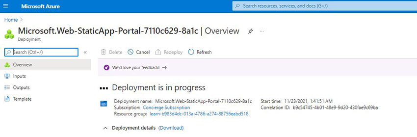Azure Static Web Apps