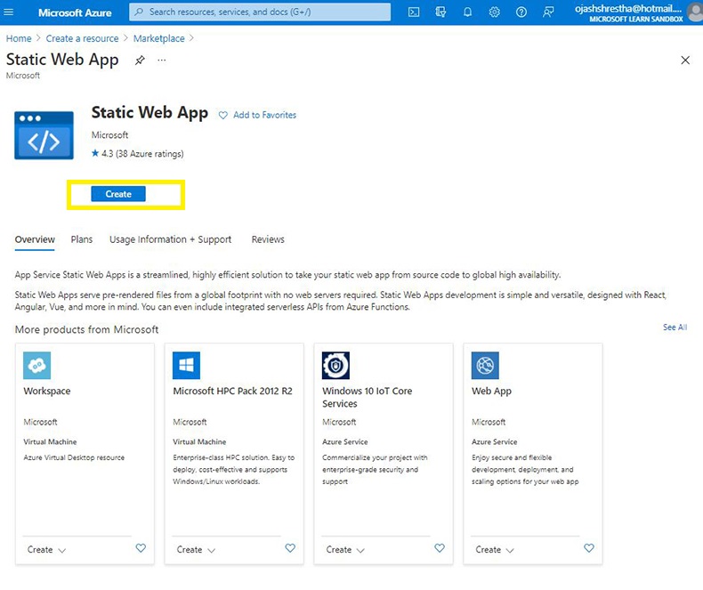 Azure Static Web Apps