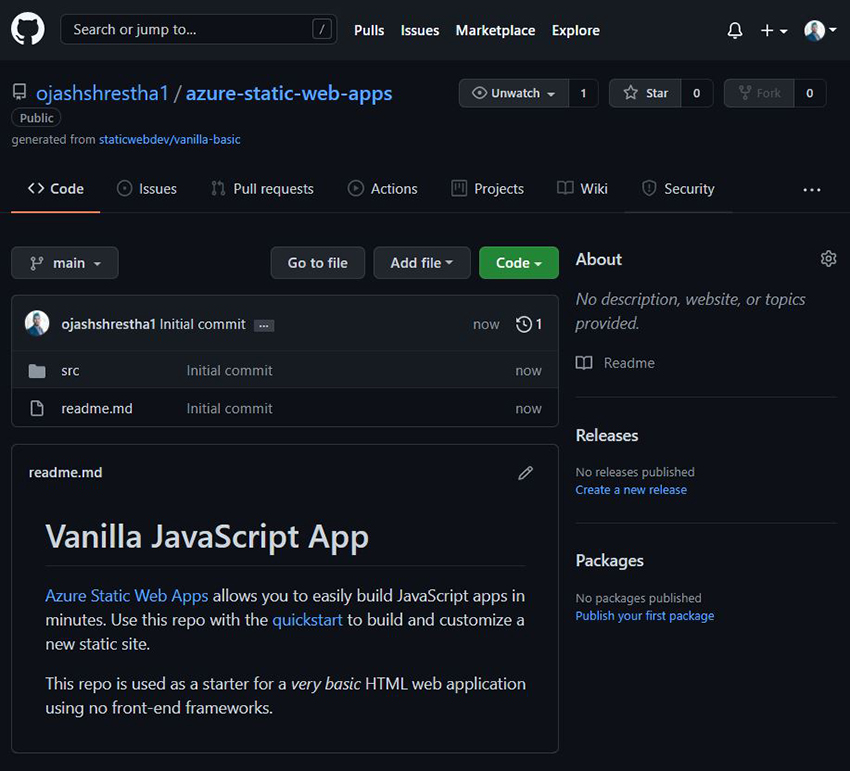 Azure Static Web Apps