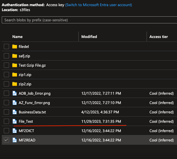 Azure Storage Lifecycle Management