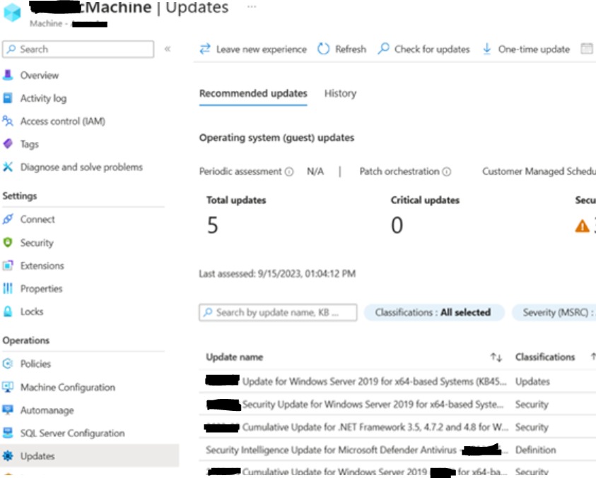 Azure Update Manager - Patch Management