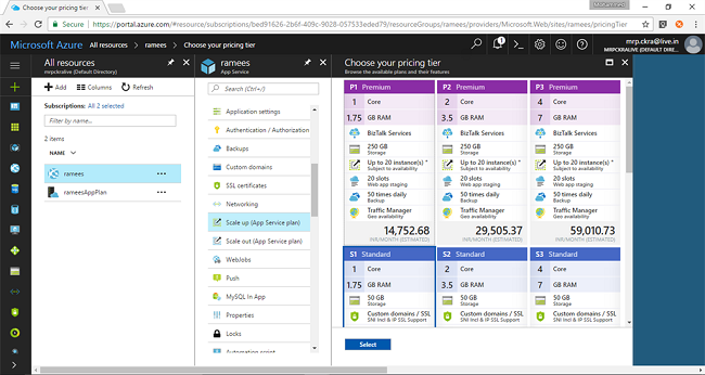 Azure Web App Scaling - Part One