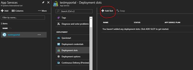 Azure WebApp - Rollback Your Deployment Using Deployment Slot