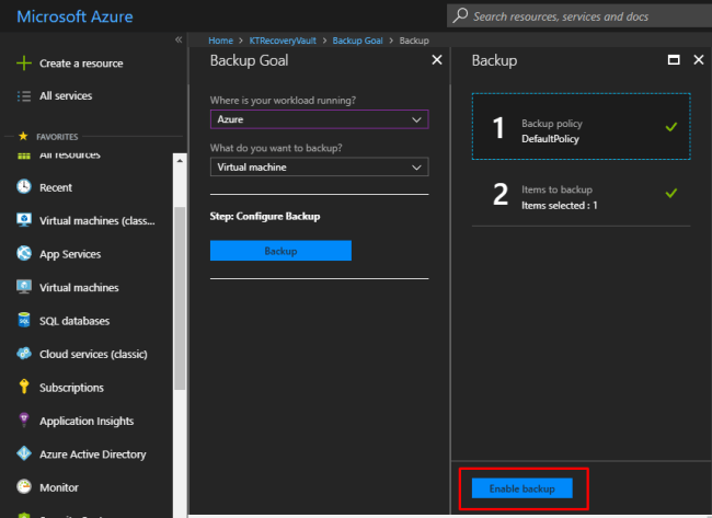 Backup And Recovery In Azure Virtual Machines