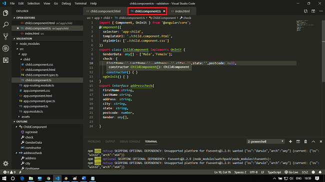 Basic Angular Form Design Using Template Driven Method