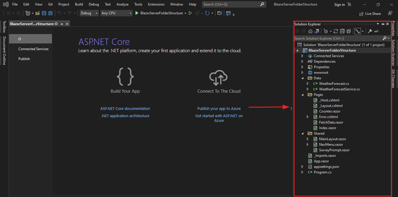 Blazor Files And Folders