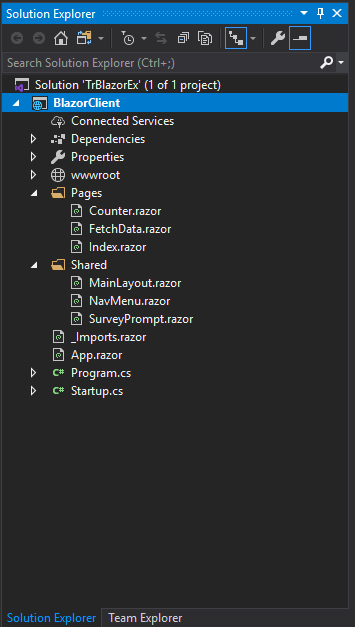 Blazor Project Templates Explained