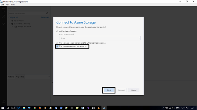 Blob Storage Using Function App