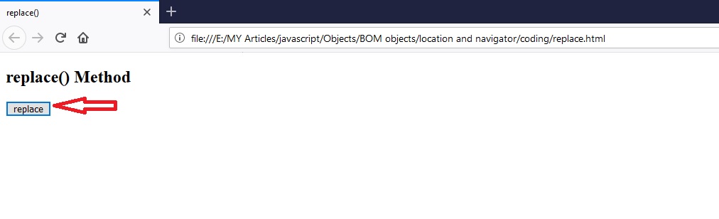 BOM Location Object In JavaScript
