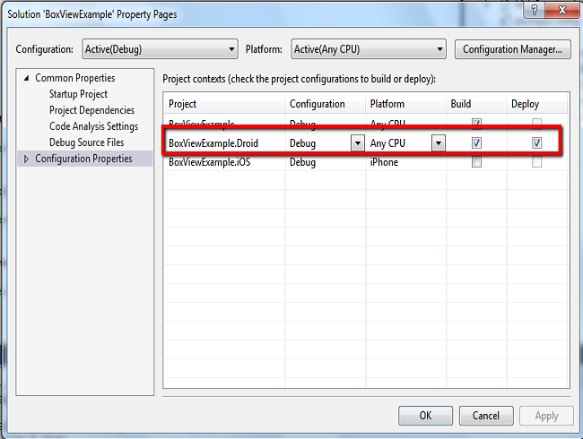 BoxView In Xamarin Cross Platform With Example