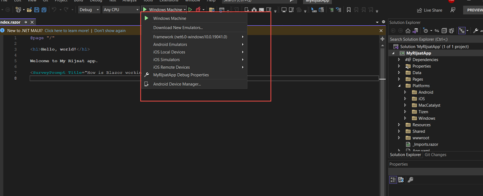 Build A Blazor Hybrid App with .NET MAUI for Cross-Platform Application