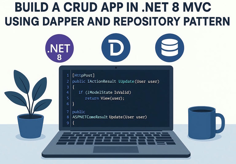 Build a CRUD App in .NET 8 MVC Using Dapper and Repository Pattern