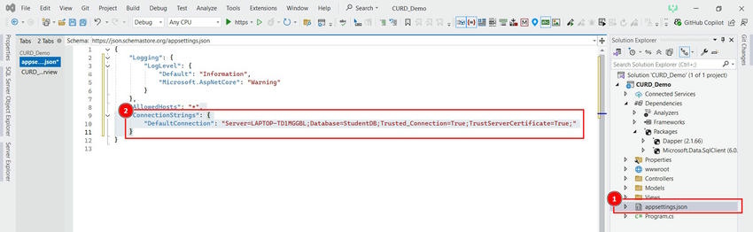 Build a CRUD App in .NET 8 MVC Using Dapper and Repository Pattern