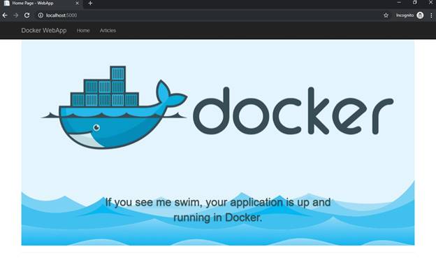 Build And Deploy Your First .NET Core Web App As Docker Container Using ...
