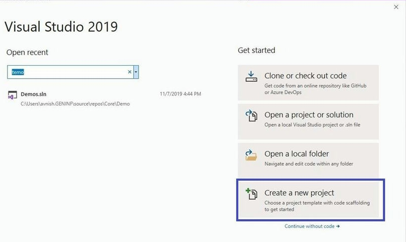 Build ASP.NET Core API Using Existing Database