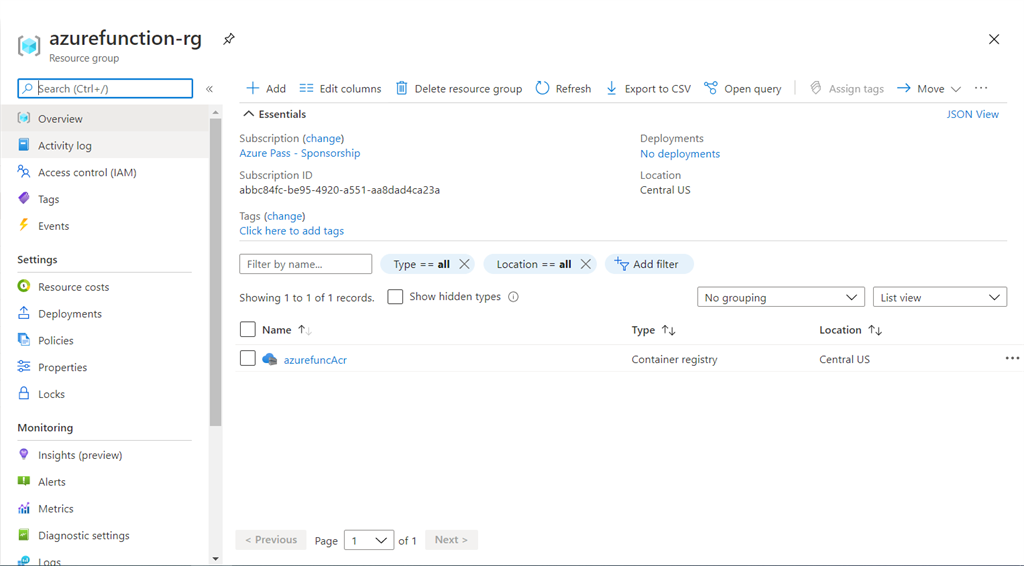 Build CI/CD Pipeline For Azure Container Instances