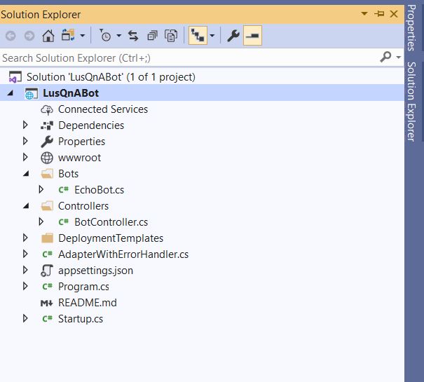 Build Conversation Bot Using Luis And Qna Maker With Azure Bot Framework Sdkv4
