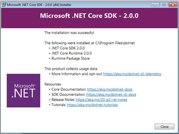 Building First Console Application Using Command Prompt In Net Core 20