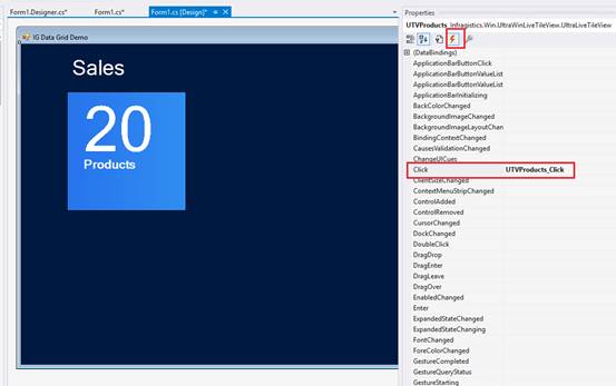 Building Windows Forms Data Driven App Using UltraGrid