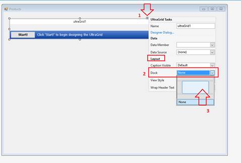 Building Windows Forms Data Driven App Using UltraGrid