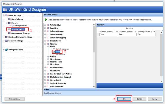 Building Windows Forms Data Driven App Using UltraGrid