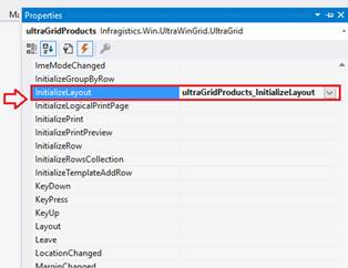 Building Windows Forms Data Driven App Using UltraGrid