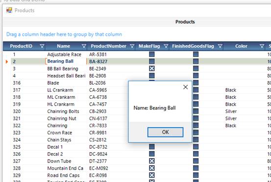 Building Windows Forms Data Driven App Using UltraGrid