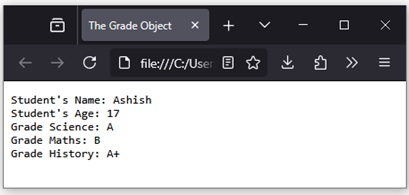 Building Objects in JavaScript