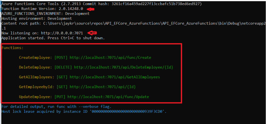 Building Serverless API's Using Azure Functions And C#
