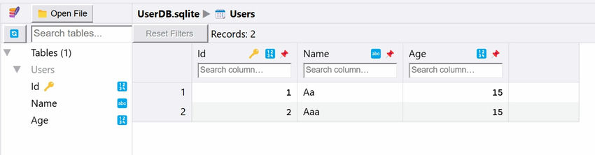 Bulk Insert Example with Two SQLite DB Files using .NET