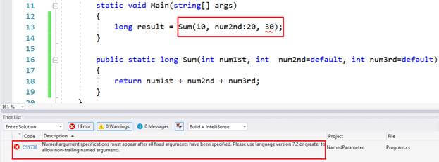 C# 7.2 New Features With Visual Studio 2017