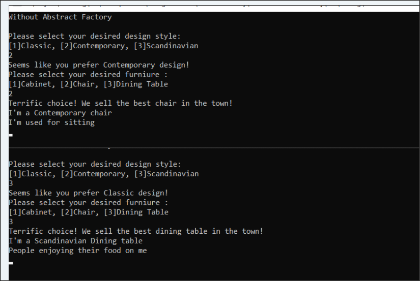 C# Abstract Factory Design Pattern With Code Example