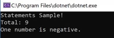 C# If Else Statement