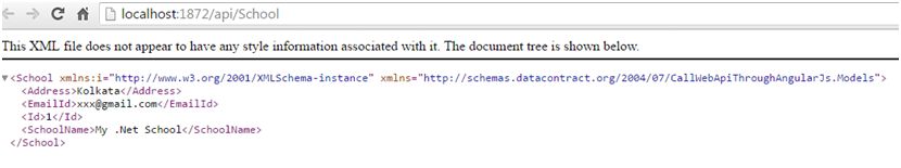 Call Web API Through AngularJS