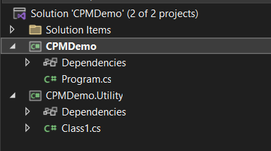 Central Package Management (CPM) in .NET Core