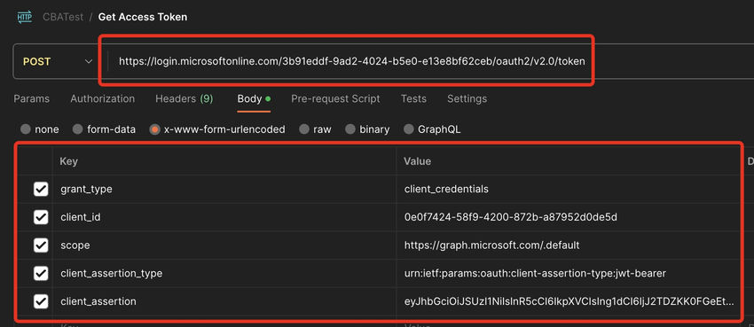 Certificate Based Authentication In Azure Ad App Registration Using Postman