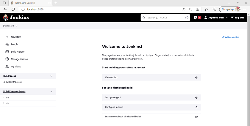Cicd Pipeline Using Jenkins And Github For Net Core Web Application