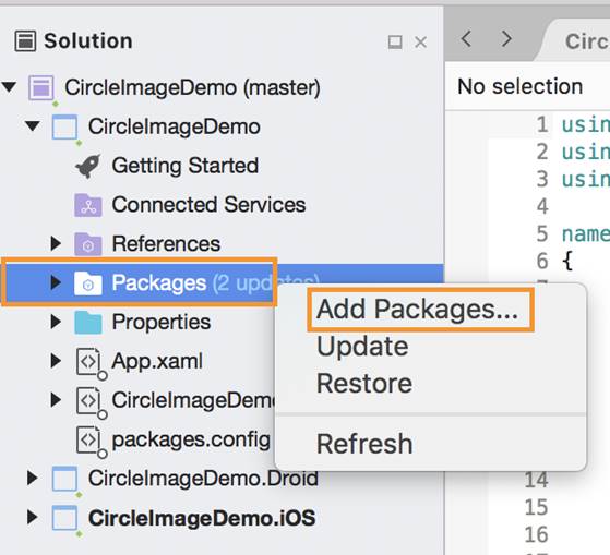 Circle Image In Xamarin.Forms