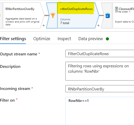 Cleansing Files Of Duplicate Records Via Azure Data Factory Synapse