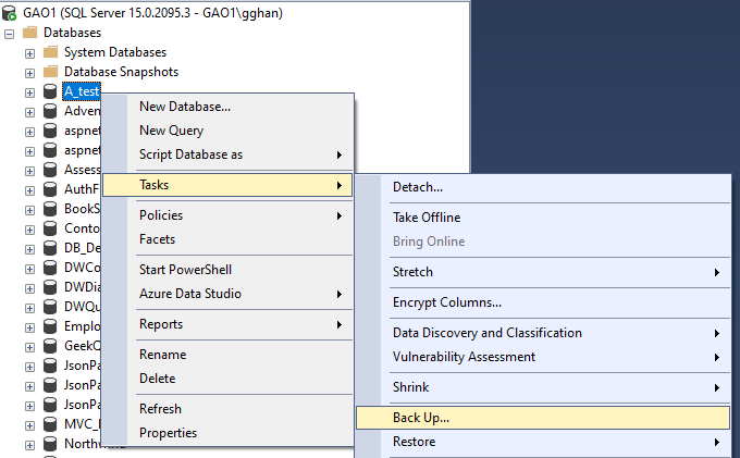 Database Recovery 1 Clone Database From One Instance To Another In Sql Server
