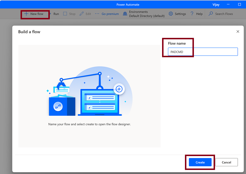Cmd Session Action In Desktop Flow Using Microsoft Power Automate