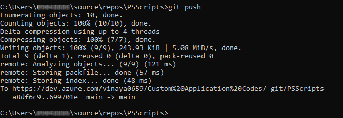 Code CheckIn Using Git Commands